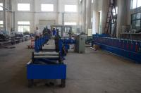 China Metal Gutter Roll Forming Machine 0.3-0.8mm Thickness 15-20m/min Speed PLC Control for sale