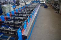 China 2018 new Type CNC Control Roll Forming Machine Drainage use PLC Control Metal Gutter Roll Forming Machine for sale