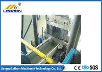 China Hydraulic Guillotine Gutter Forming Machine PLC Control Servo Guiding Device for sale