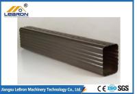 China Full Automatic Half Round Gutter Roll Forming Machine 380V 4kW Servo Guiding for sale