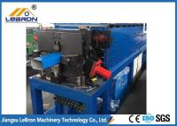 China Full Automatic Half Round Gutter Roll Forming Machine 380V 4kW Servo Guiding for sale