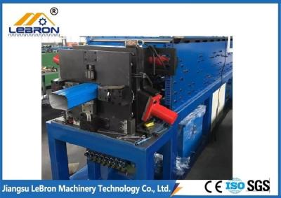 China Full Automatic Half Round Gutter Roll Forming Machine 380V 4kW Servo Guiding for sale
