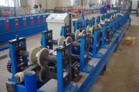China Square and Round Metal Downspout Roll Forming Machine CNC Control 14-16 Stations 0.3-0.8mm for sale