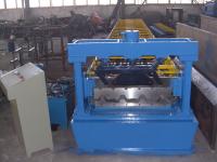 China Floor Deck Roll Forming Machine 5.5kW Hydraulic Unit 0.8-1.2mm Coil Thickness for sale