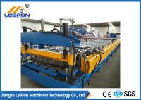 China High Production Step Tile Roll Forming Machine Good Performance 0.8-1.2mm Thickness for sale