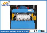 China Full Automatic Floor Deck Roll Forming Machine 0.6-1.5mm Steel Thickness 22kw Motor for sale