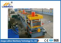 China Gray U Channel Roll Forming Machine 12-24m/min 18 Stands 80-300mm Effective Width for sale