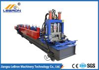 China CNC Control Automatic C Purlin Roll Forming Machine Hydraulic Cutting 10-15m/min for sale