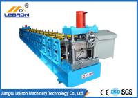 China CNC Control Automatic C Purlin Roll Forming Machine Hydraulic Cutting 10-15m/min for sale