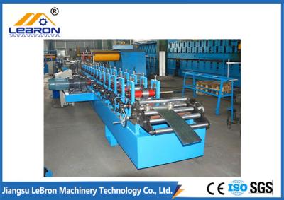 China PLC Controlled C Z Purlin Roll Forming Machine 10-15m/min 75mm Shaft for sale