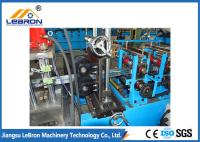 China PLC Controlled C Z Purlin Roll Forming Machine 10-15m/min 75mm Shaft for sale
