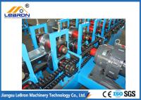 China PLC Controlled C Z Purlin Roll Forming Machine 10-15m/min 75mm Shaft for sale