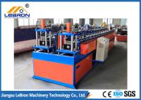 China Automatic PLC Control Door Shutter Roll Forming Machine 0.3-0.6mm Thickness 15-20m/min Speed for sale