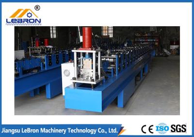 China PLC Control Automatic Door Frame Roll Forming Machine 0.8-1.2mm Thickness 380V 50Hz for sale