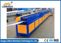 China Hydraulic Cut Door Frame Roll Forming Machine 0.3-2mm Steel 8-12m/min PLC Control for sale