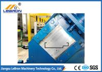 China Hydraulic Cut Door Frame Roll Forming Machine 0.3-2mm Steel 8-12m/min PLC Control for sale