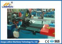 China Automatic Steel Door Frame Roll Forming Machine 0.8-1.2mm Thickness PLC Control for sale