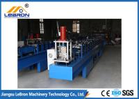 China Door Frame Cold Roll Forming Machine 0.3-0.5mm Coil Thickness 7.5KW Motor PLC Control for sale