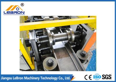 China Steel Door Frame Roll Forming Machine 0.3-2mm Thickness 23 Stations PLC Control for sale