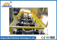 China Steel Door Frame Roll Forming Machine 0.3-2mm Thickness 23 Stations PLC Control for sale