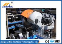 China Hydraulic Cut Strut Channel Roll Forming Machine 19.5kw 15m/min Solar Panel Frame for sale