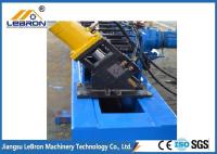 China Solar Strut Channel Roll Forming Machine , Blue Portable Roll Forming Machine for sale
