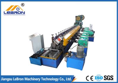 China Solar Strut Roll Forming Machine 1.5-2.5mm PLC Control 18 Stations Automatic for sale