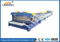 China Color Steel Roll Forming Machine 24 Stations 80mm Shaft 7.5kW Motor 0.3-0.8mm Thickness for sale