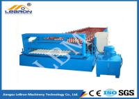 China Color Steel Roll Forming Machine 24 Stations 80mm Shaft 7.5kW Motor 0.3-0.8mm Thickness for sale