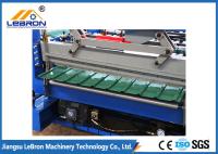 China PLC Control Glazed Tile Roll Forming Machine , Color Steel Tile Forming Machine for sale