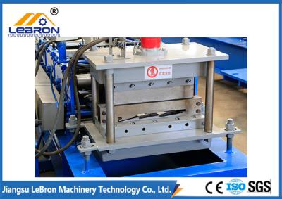 China 70mm Shaft Glazed Tile Roll Forming Machine 20 Roller Stations PLC Control for sale