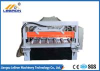 China Hydraulic Cut Glazed Tile Roll Forming Machine Full Automatic Servo Guiding Device for sale