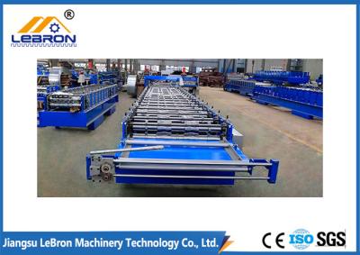 China 380V 50Hz 3 Phase Glazed Tile Roll Forming Machine 20 Stations 70mm Shaft for Color Steel Roofing for sale