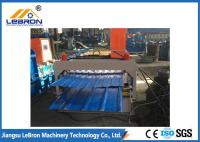 China Dual Sheet Wall Panel Roll Forming Machine Customized Feeding Width High Forming Speed for sale