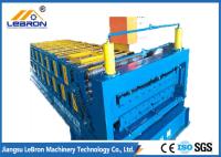 China Low Noise Double Deck Roll Forming Machine 8-12m/Min For Standard Solution for sale