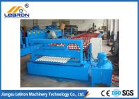 China 70mm Shaft Corrugated Iron Manufacturing Machine 380V 50Hz 0.3-0.8mm Thickness for sale