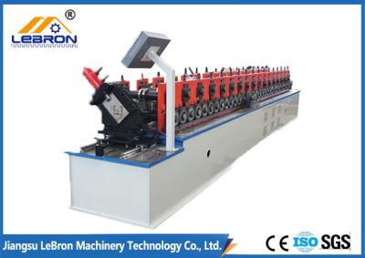 China 4KW Metal Stud and Track Roll Forming Machine 3.5m Length PLC Control for sale