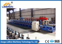 China Servo Guiding Cable Tray Roll Forming Machine PLC Control 300-900mm Width 0.5-1.2mm Thickness for sale