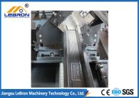China PLC Control Steel Door Frame Roll Forming Machine 15 Rollers 12-15m/min Speed 380V for sale