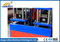 China PLC Control Door Frame Roll Forming Machine , Smooth Door Frame Making Machine for sale