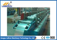 China Automatic Steel Door Frame Roll Forming Machine 0.8-1.2mm Thickness PLC Control for sale