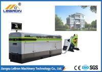 China Light Gauge Steel Roll Forming Machine 3 Ton Decoiler 5.5kw Servo for Prefab House Framing for sale
