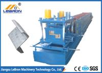 China PLC Control Z Purlin Roll Forming Machine 15kW Main Power 75mm Shaft Diameter for sale