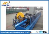 China PLC Controlled Downspout Roll Forming Machine 20-22 Stations 8-12m/min Hydraulic Cutting for sale