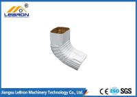 China Auto Metal Downpipe Roll Forming Machine 20 Rollers 8-20 m/min for Steel Aluminum Sheet for sale