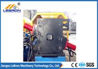 China PLC Control Downspout Roll Forming Machine 12-18m/min Servo Guiding Device for sale