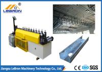 China 5.5 KW C U Stud Roll Forming Machine 380V 3 Phase PLC Delta Converter for sale