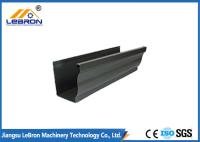China 0.3mm-0.8mm Thickness Continuous Gutter Machine For Half Round Galvanized Gutters for sale
