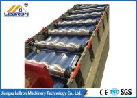 China Glazed Roof Tile Roll Forming Machine 15-20m/min 24 Stations for Industrial Civilian Constructions for sale