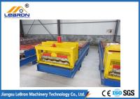 China Glazed Roof Tile Roll Forming Machine 15-20m/min 24 Stations for Industrial Civilian Constructions for sale